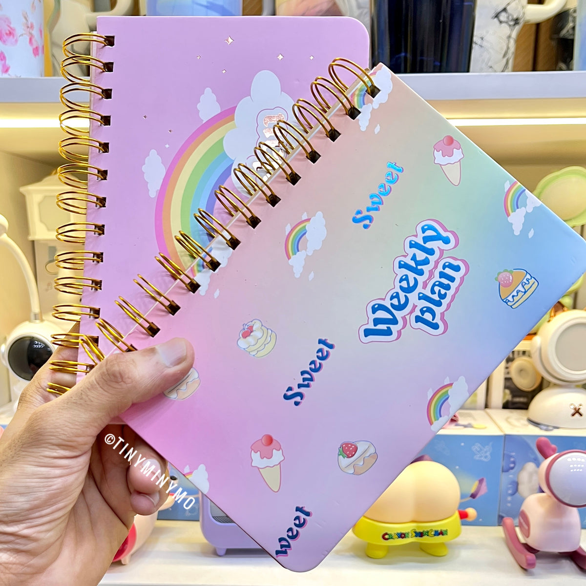 Rainbow Weekly Planner – Cute & Colorful Organiser for your Weekly ...