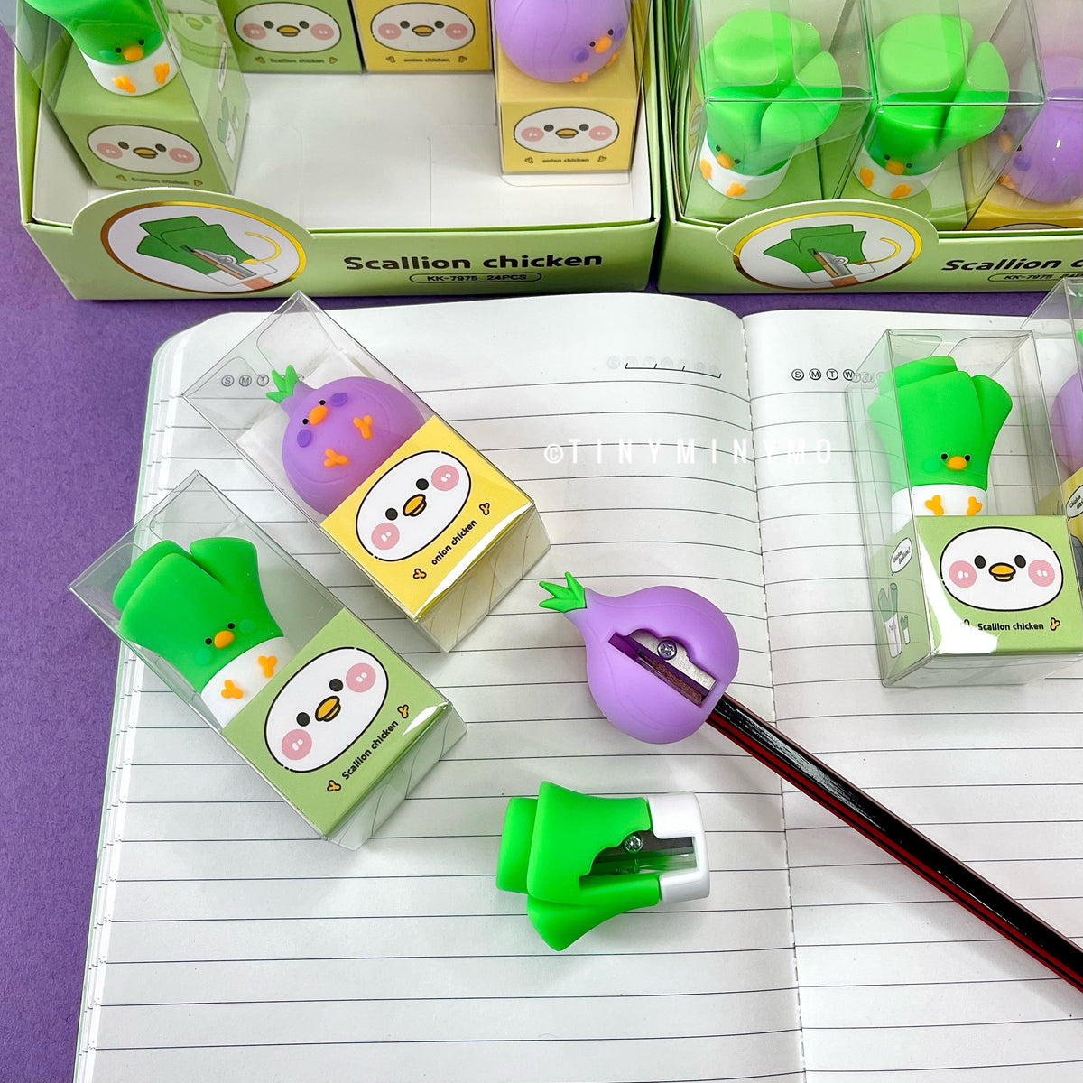 Cute Scallion Chicken Pencil Sharpener Online in India
