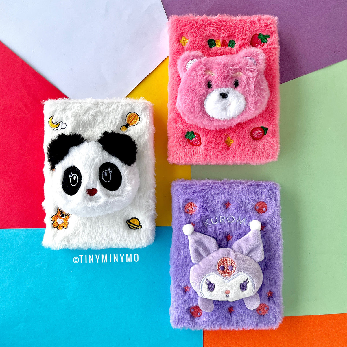 Buy Cute & Unique 3D Face Kawaii Plush Diary Online In India
