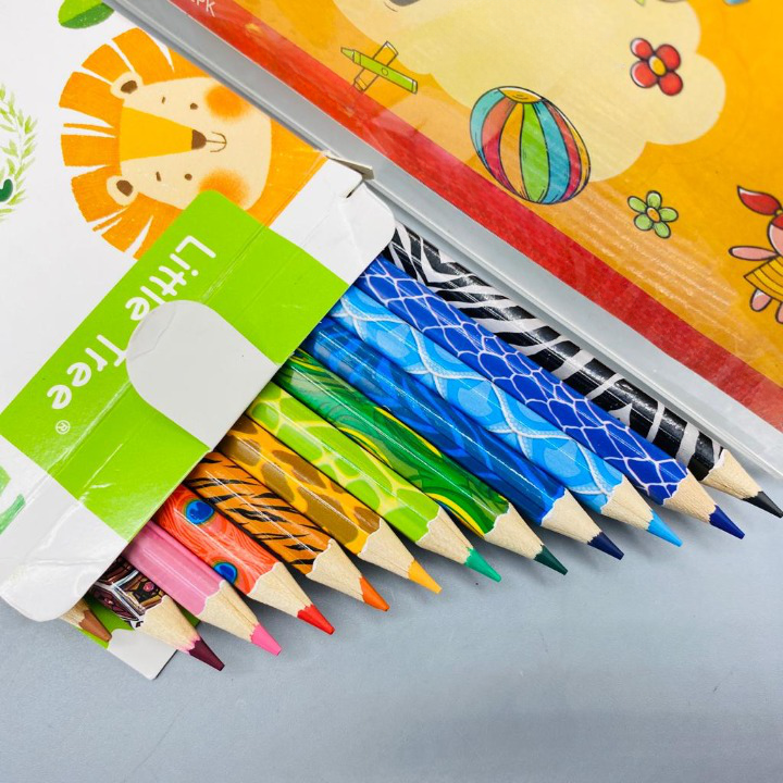 Animal Pencil Colors - Set of 12 Online in India