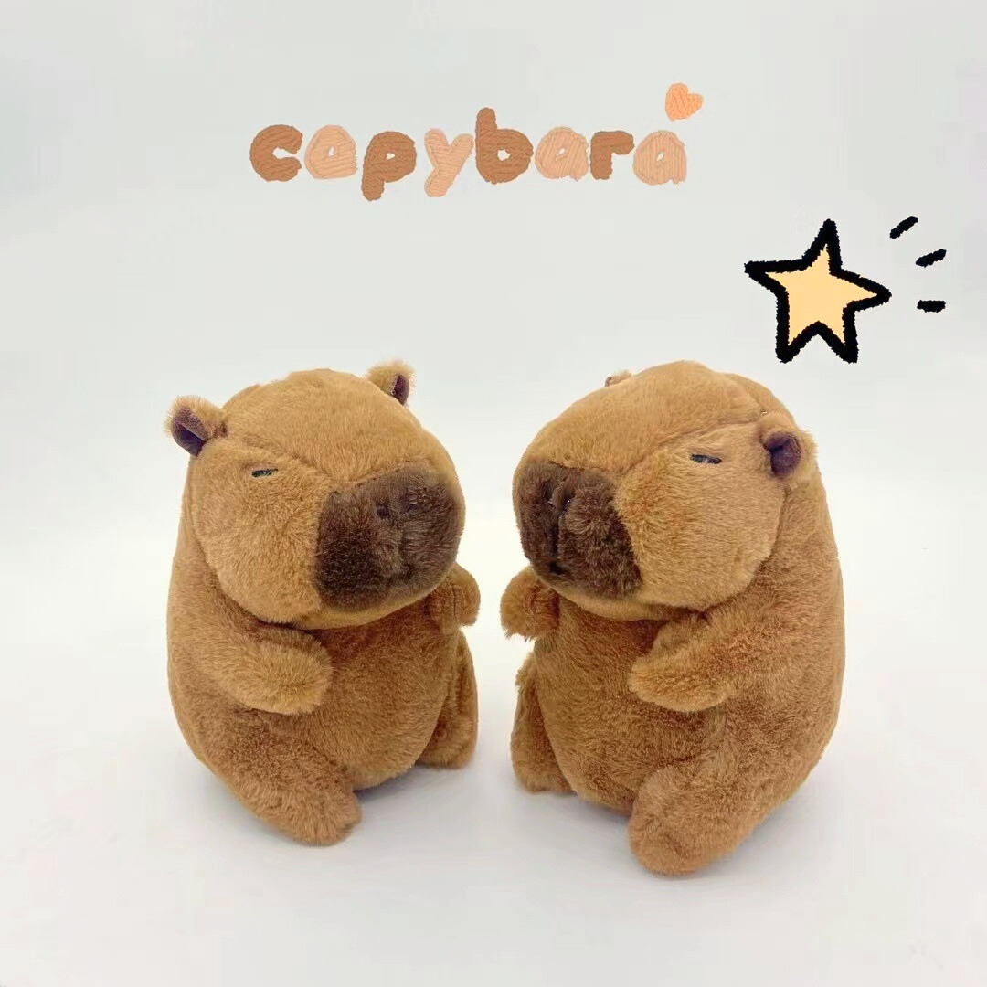 Capybara Plushie – Soft, Cuddly & Cute Toy for Kids and Animal Lovers
