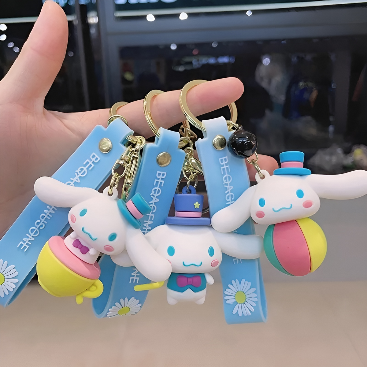 Cute Cinnamoroll Kawaii 3D keychain Online In India | Tinyminymo