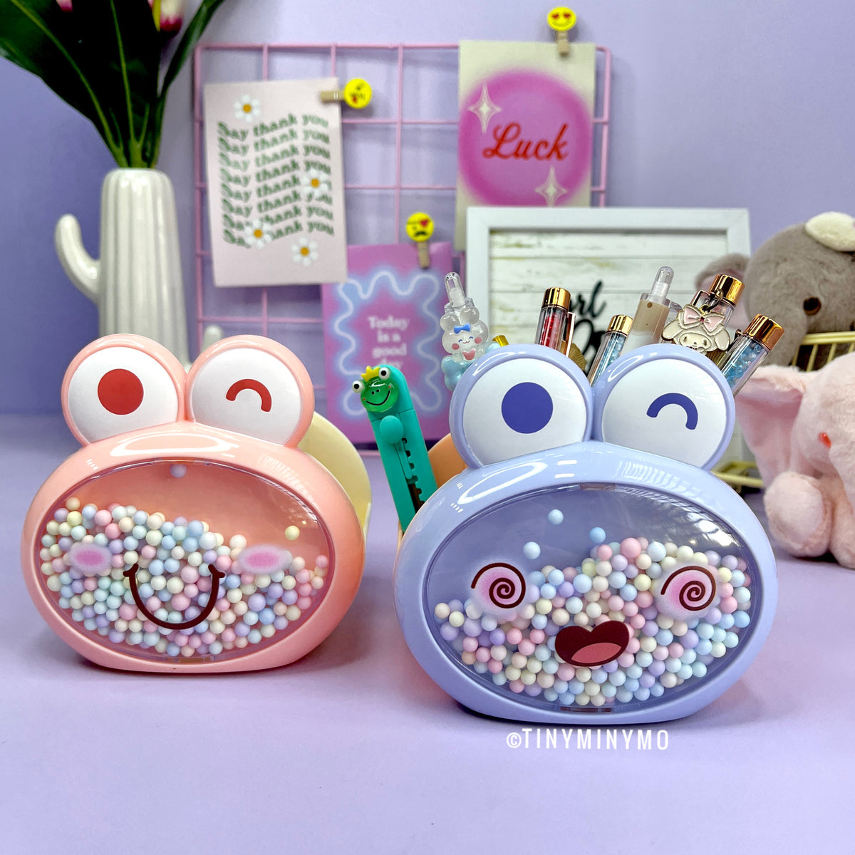 Buy Confetti Frog Pen Stand Online from Tinyminymo