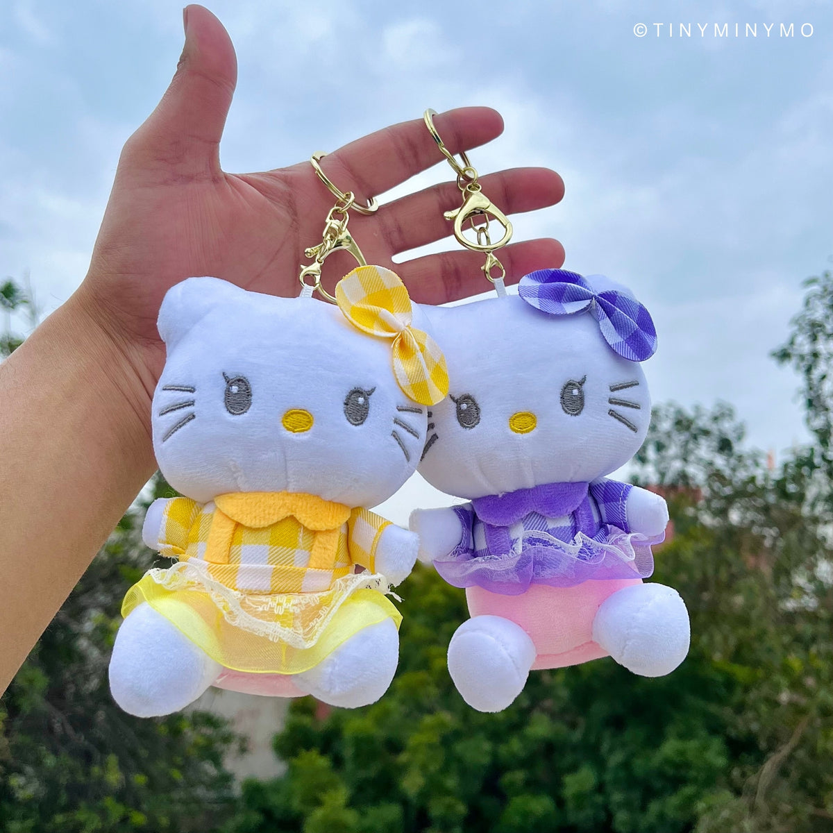 Cute Hello Kitty Plush Keychain Online from Tinyminymo