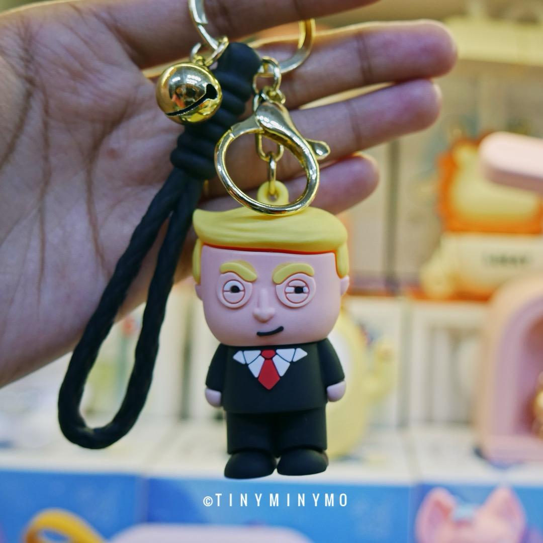 Donald Trump Keychain in 3D – Must-Have Quirky Keychain Gift for ...