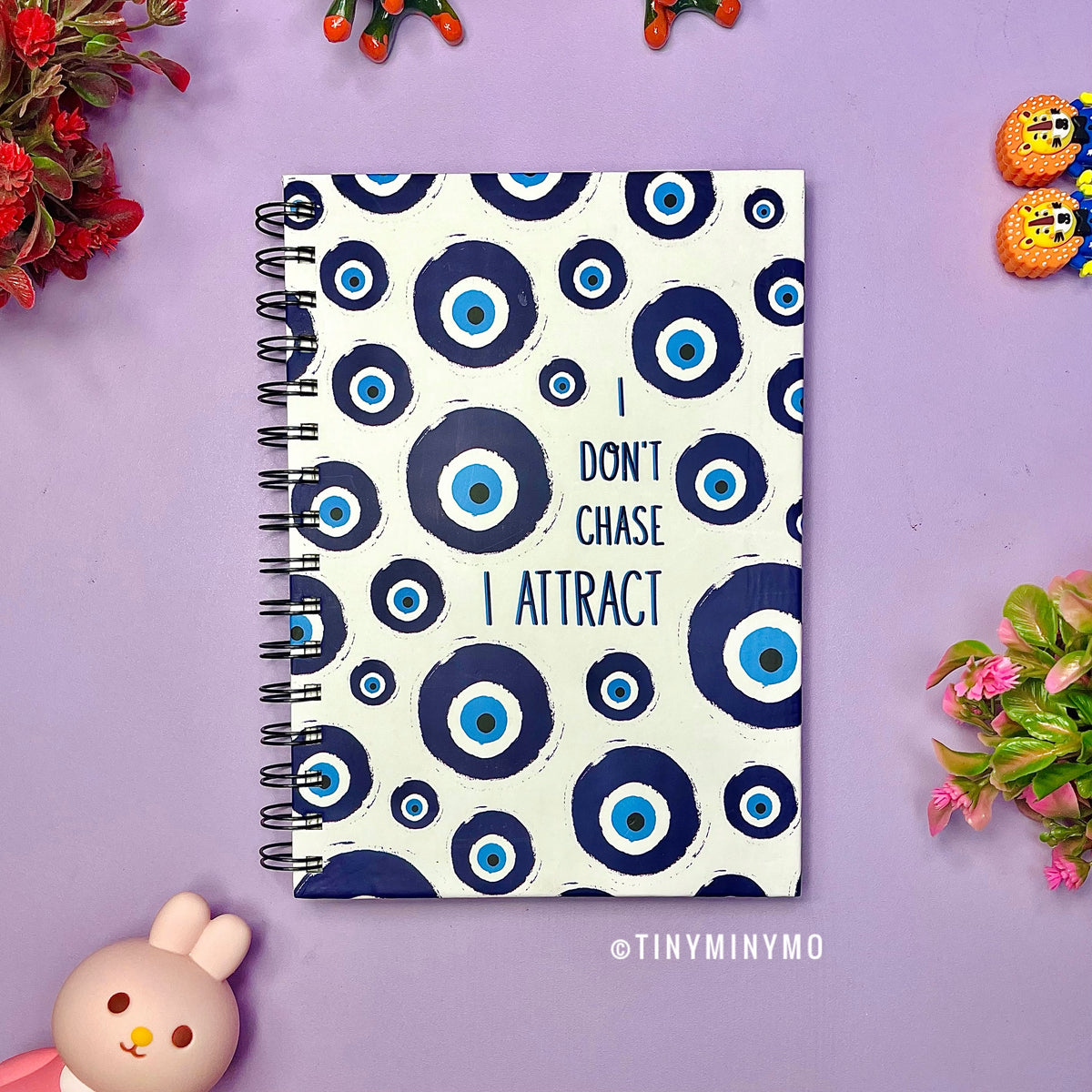 Evil Eye Spiral Notebook | Tinyminymo