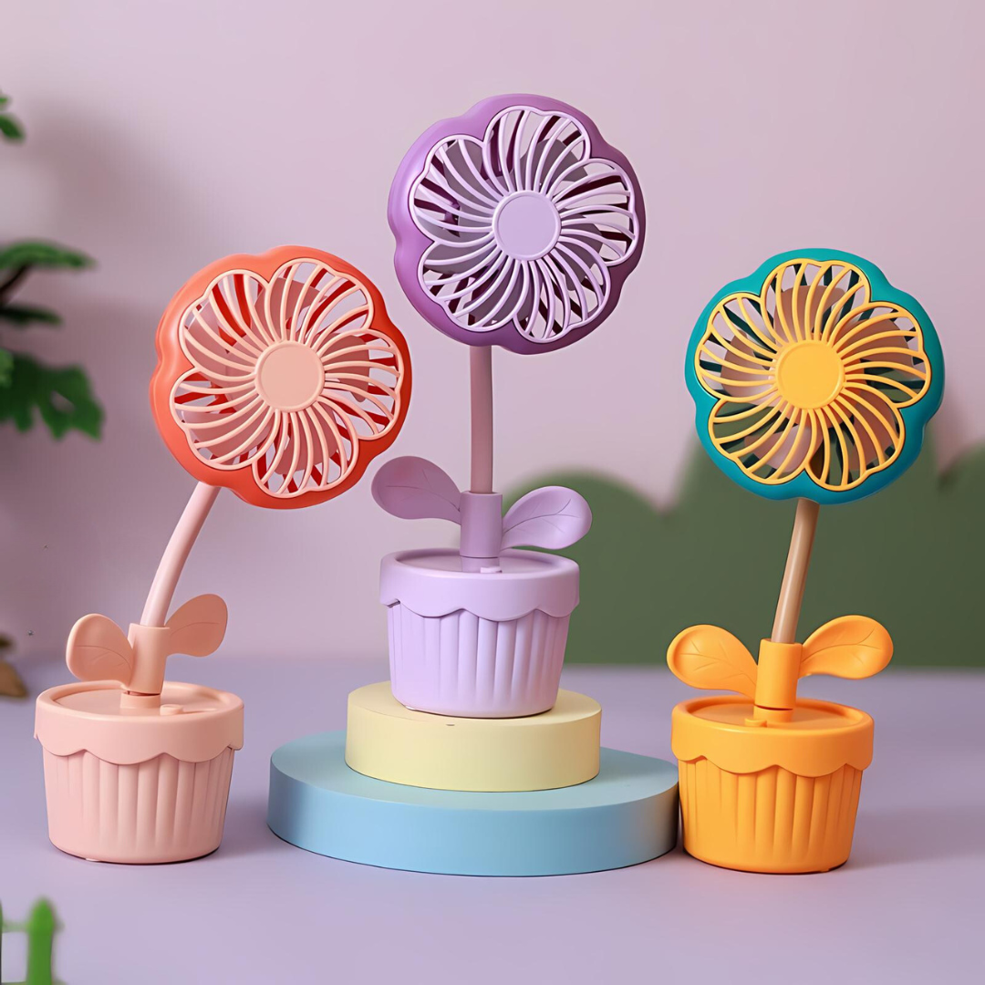 Buy Flexible Flower Hand Fan Online from Tinyminymo