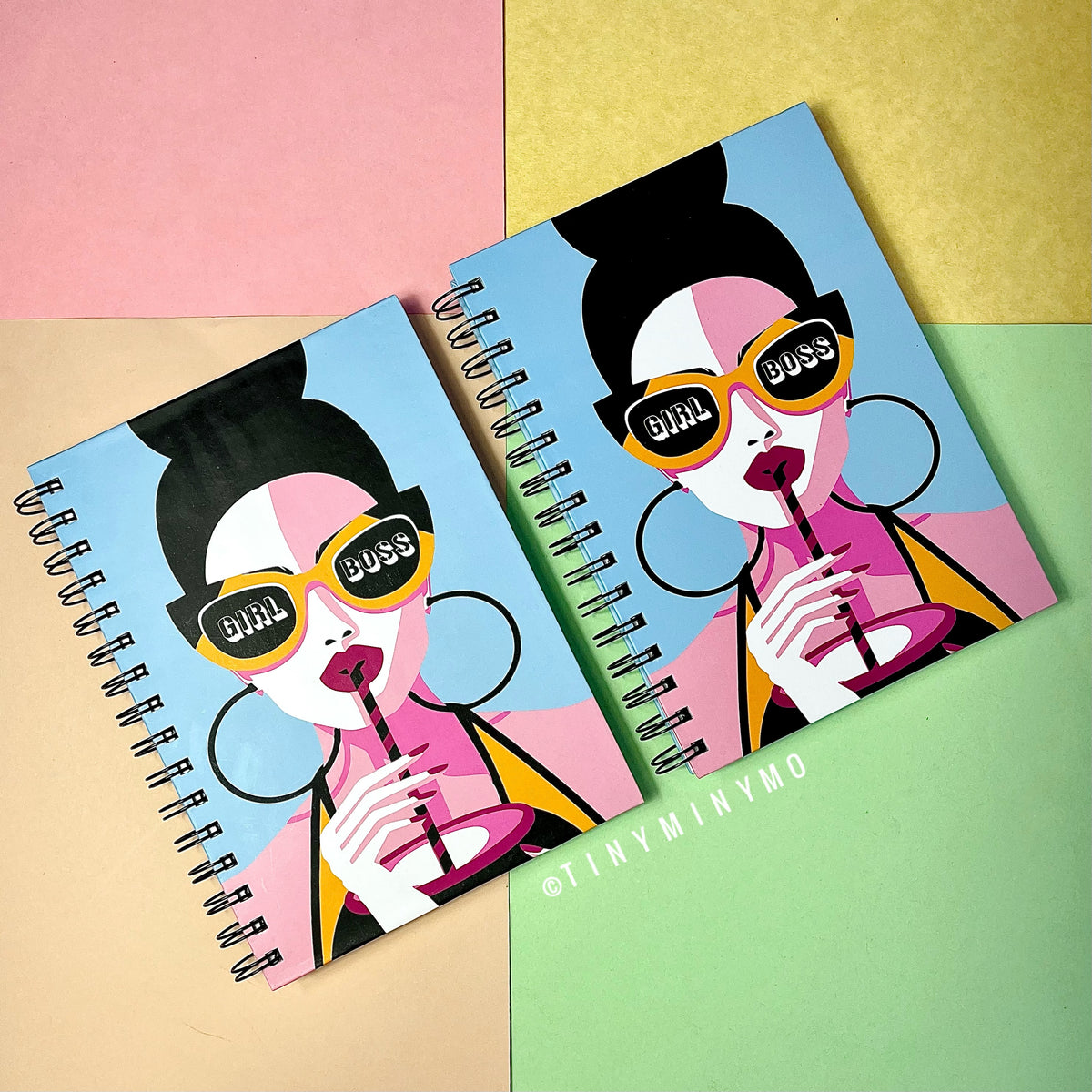 Girl Boss Spiral Diary | Tinyminymo