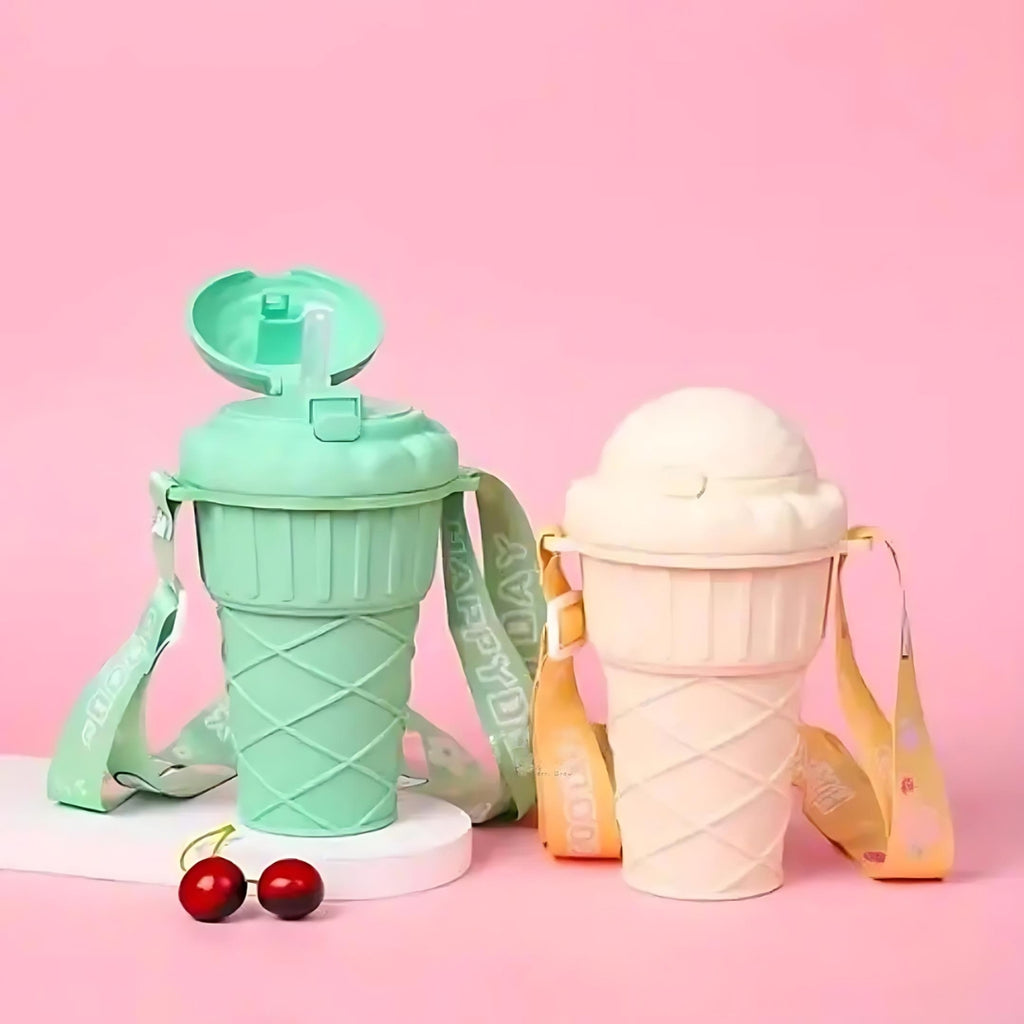 Buy Ice-Cream Cone Sipper Bottle Online in India – TinyMinyMo