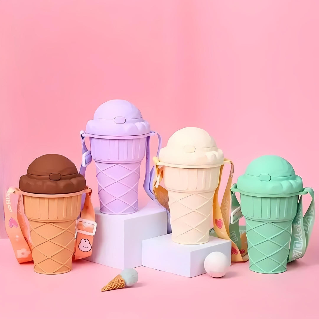 Buy Ice-Cream Cone Sipper Bottle Online in India