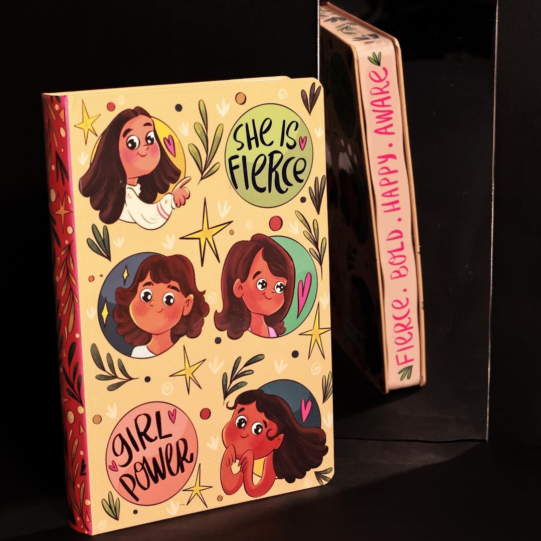 Inspirational Girl Power Notebook | Tinyminymo