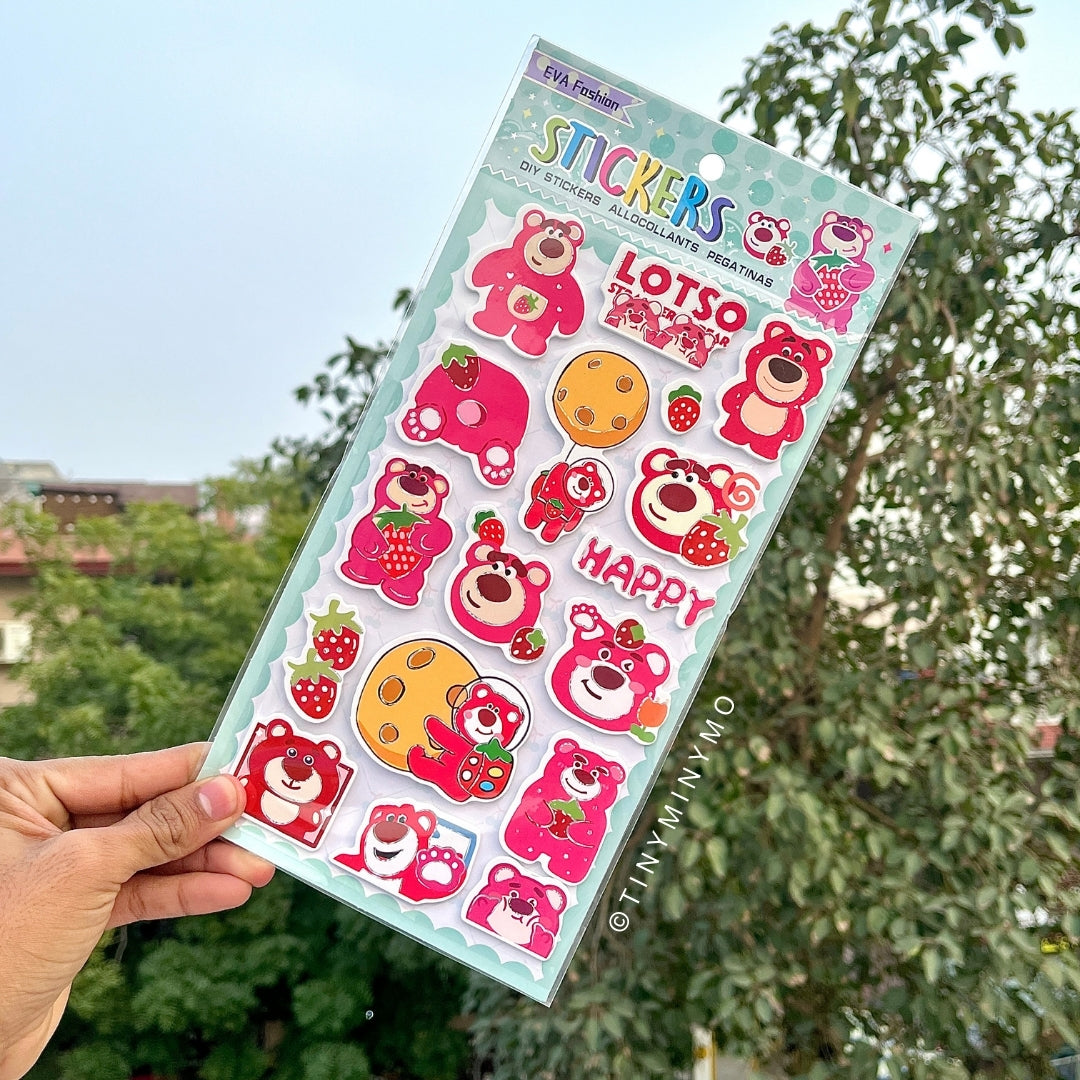 Kids 3D Stickers | Tinyminymo