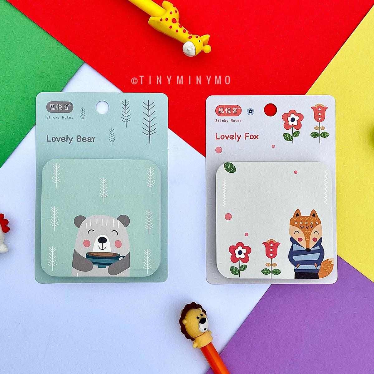 Buy Lovely Animal Sticky Notes | Online from Tinyminymo