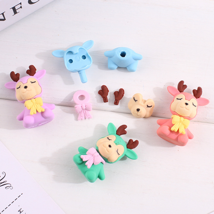 Mini Reindeer Eraser Online In India – TinyMinyMo