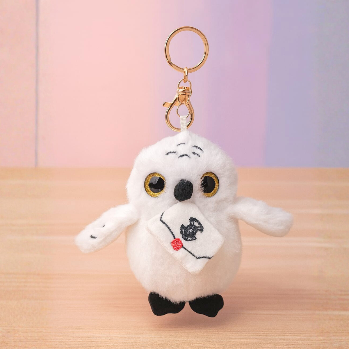 Plush Hedwig Keychain – Cute Harry Potter Accessory | Tinyminymo