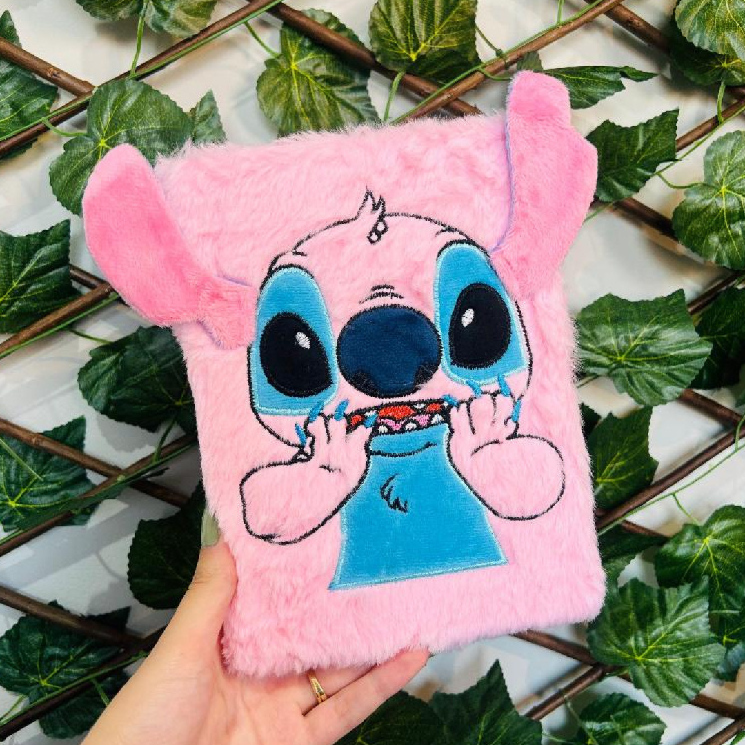 Plush Stitch Diary – Adorable Disney Notebook for Kids, Girls & Stitch ...