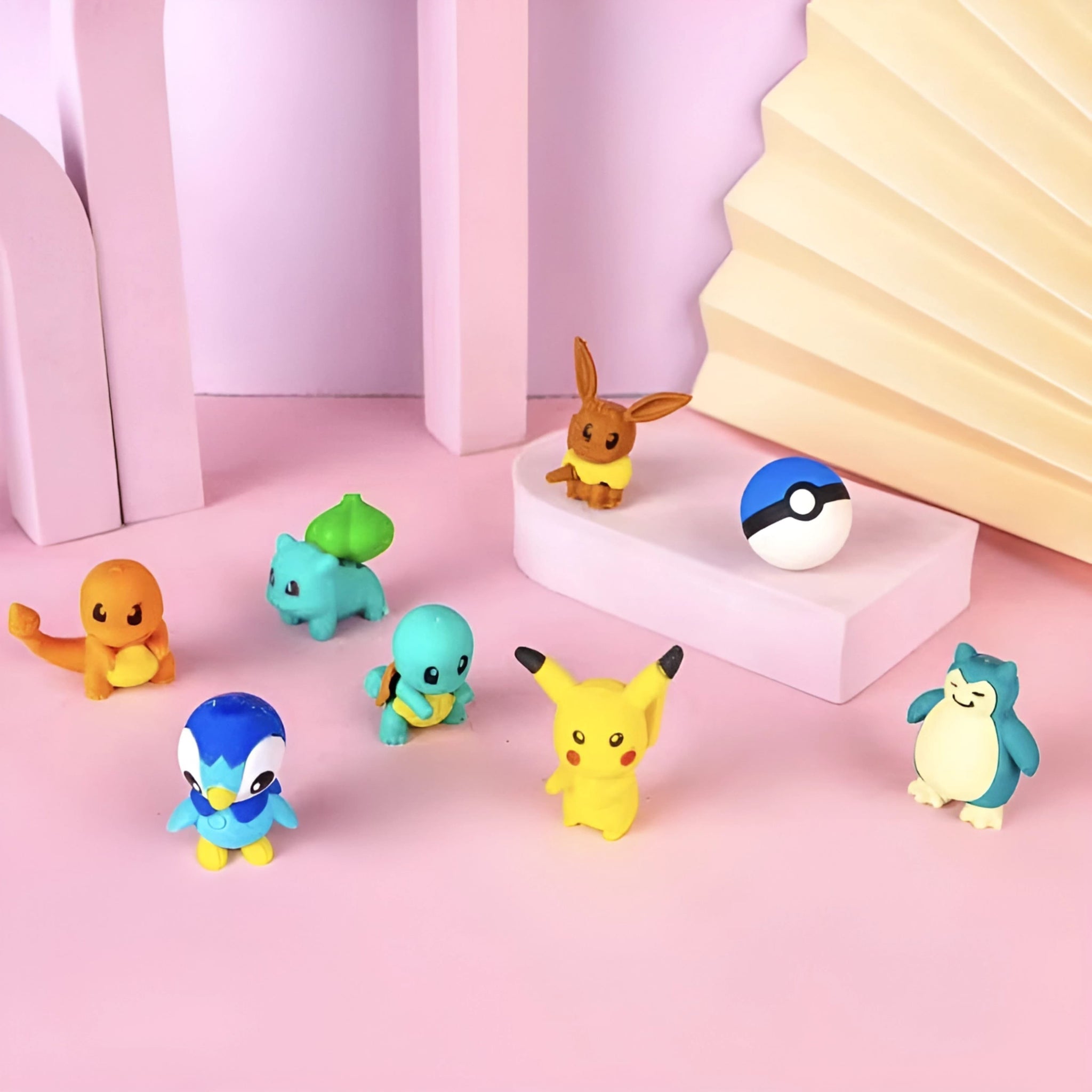 Get Pokemon Erasers - Set of 4 Online in India – TinyMinyMo