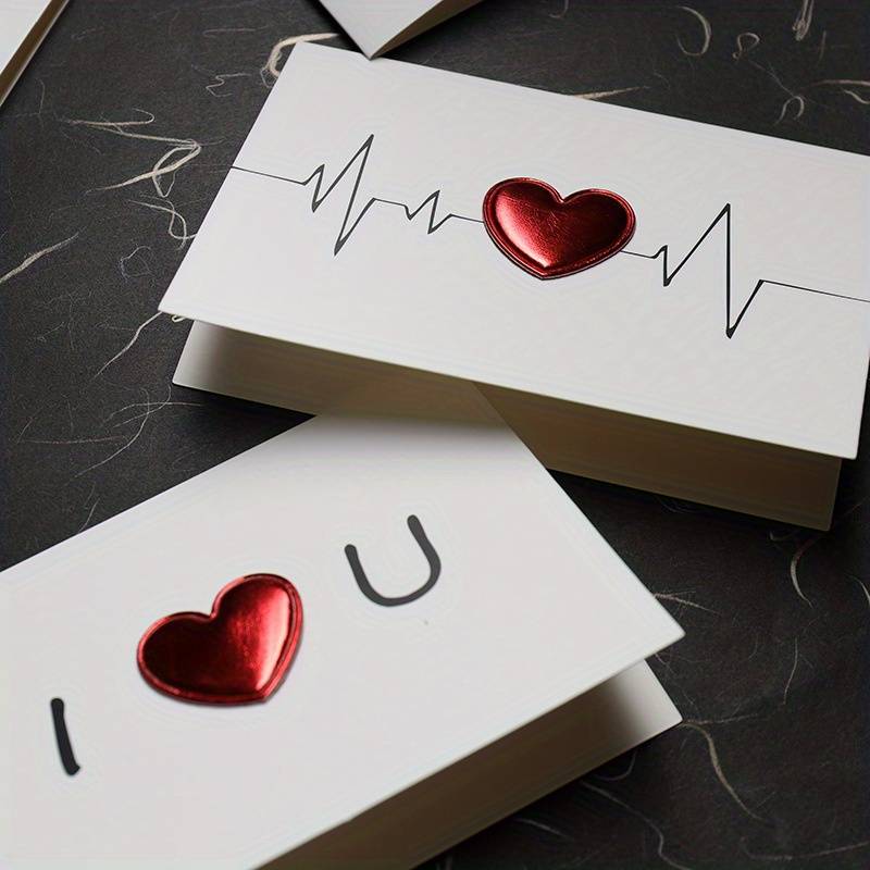 Red Heart Love Card Online from Tinyminymo