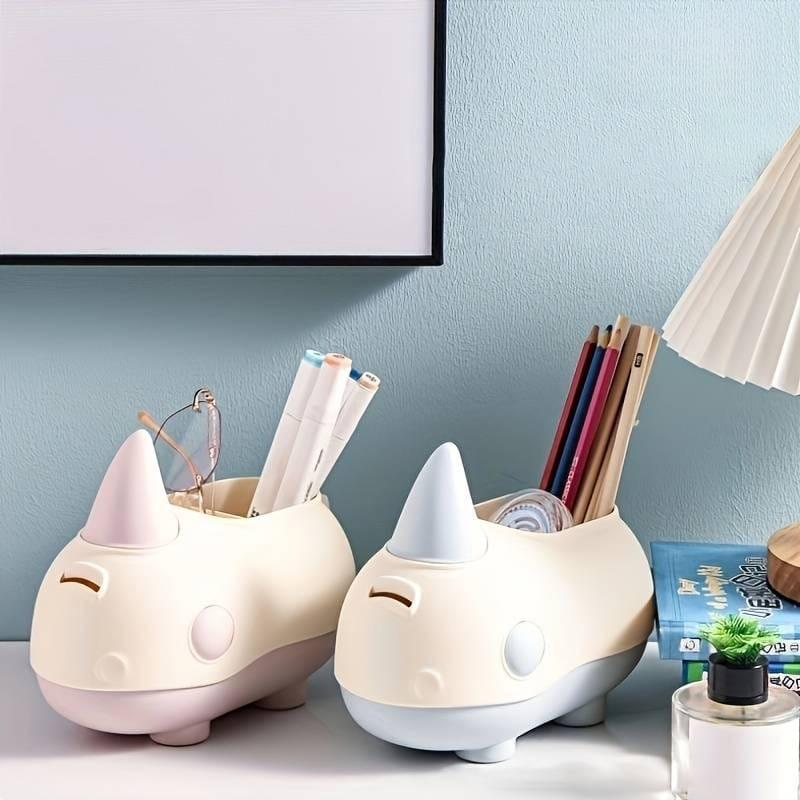 Buy Rhino Stationery Holder cum Piggy Bank Online from Tinyminymo in India