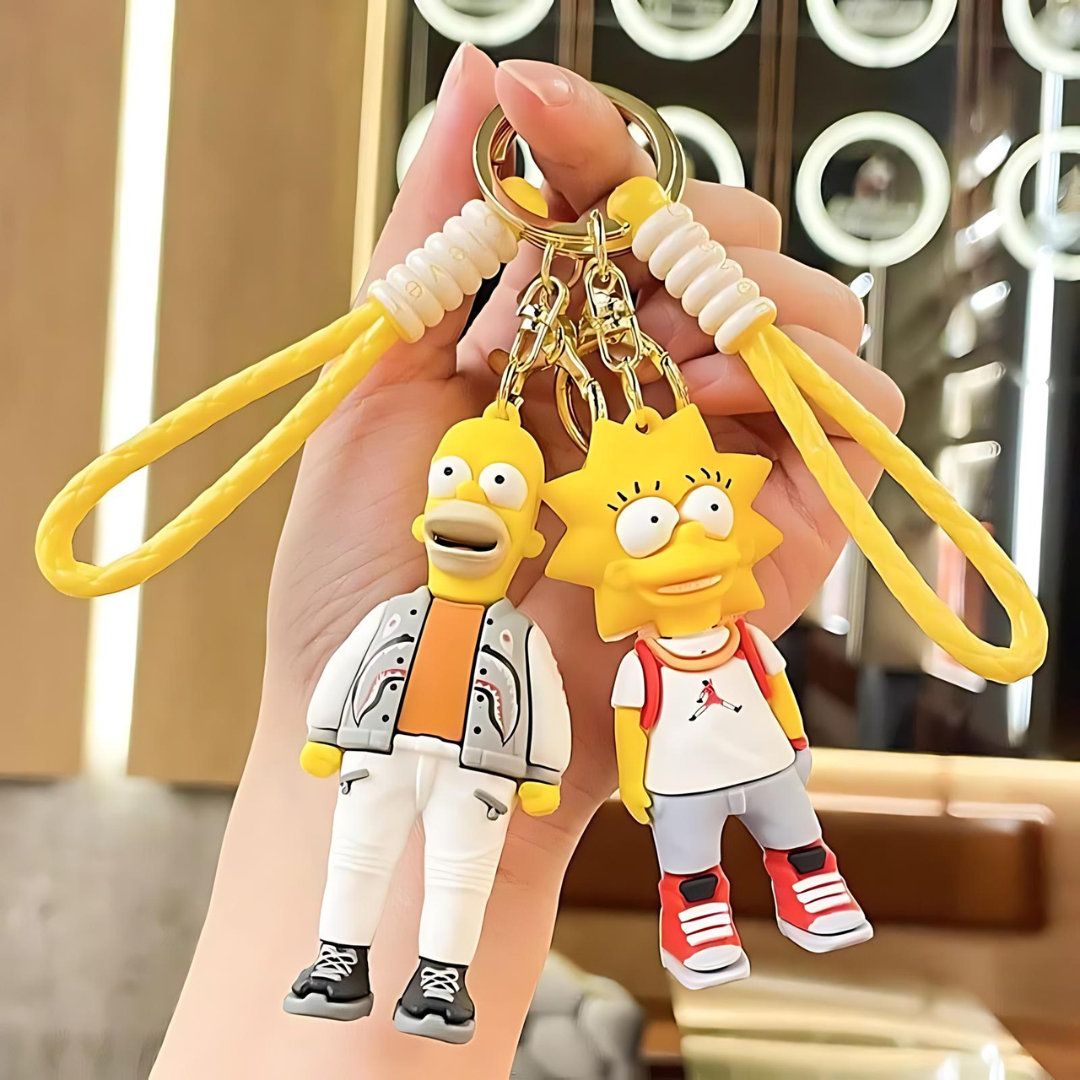 Purchase Simpson 3D Keychain online from Tinyminymo