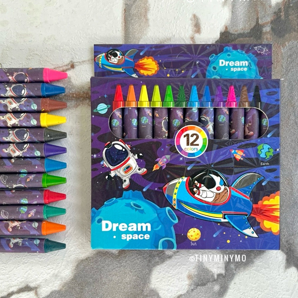 Explore the Galaxy with Space Crayons – Fun & Creative Coloring for ...