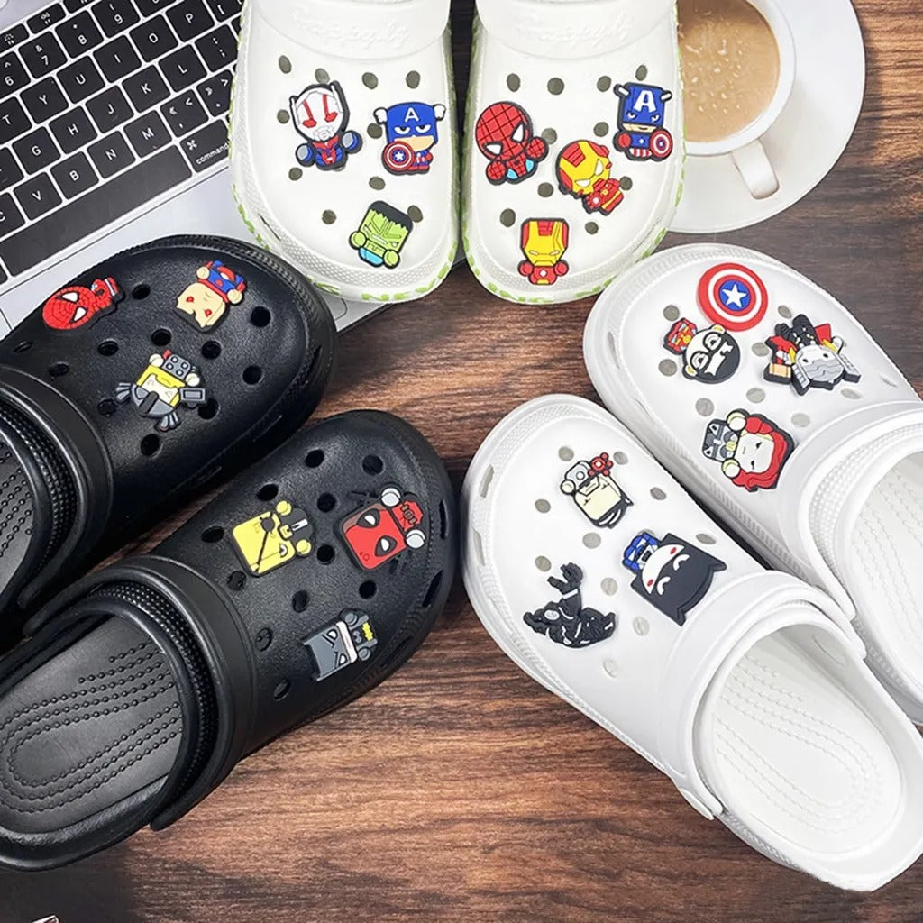 Superhero Crocs Decoration - Set of 2 Online In India