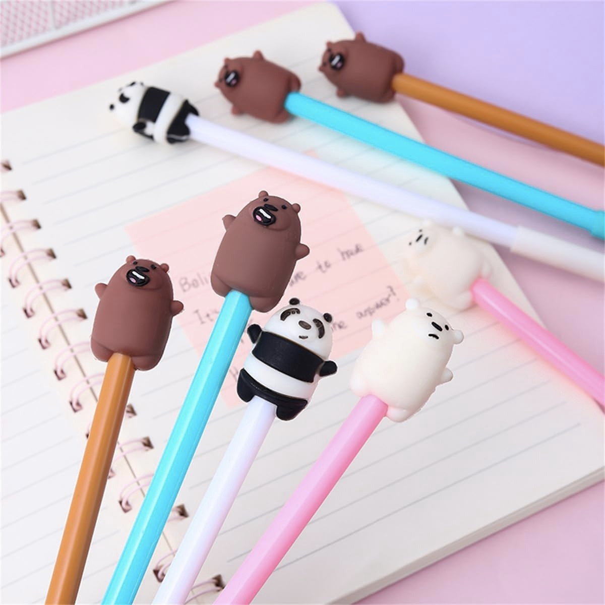 Buy We Bare Bear Gel Pens | Online from Tinyminymo