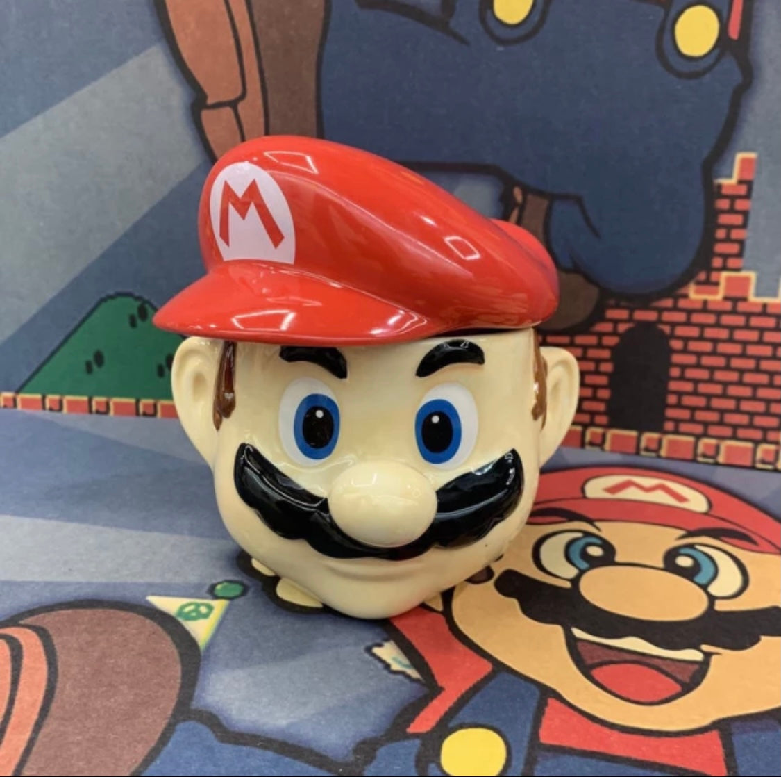 Unique 3D Mario Mug with Lid Online in India