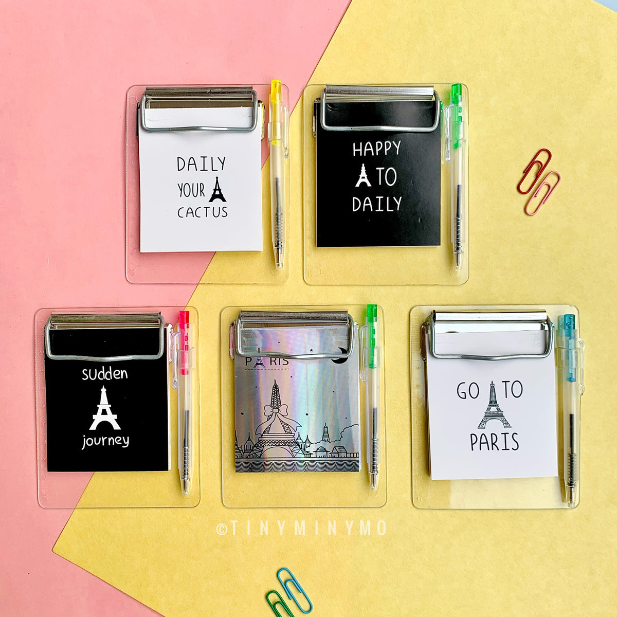 4 In 1 Cute Paris Notepad Online