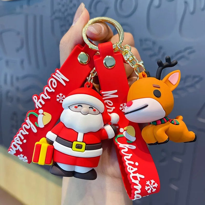 Cute Christmas 3D Keychain Online