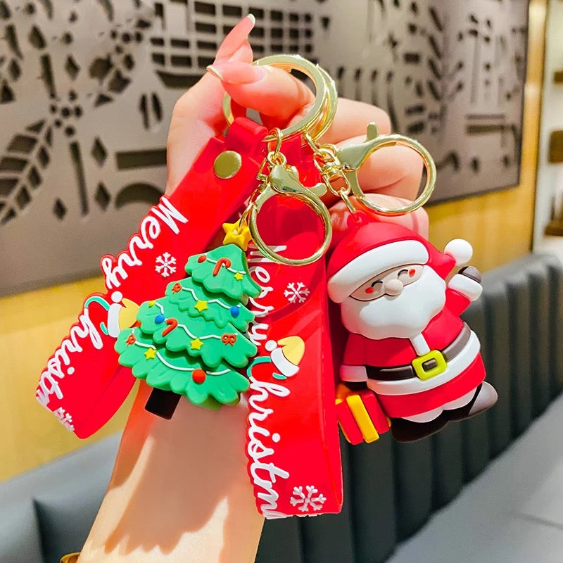 Cute Christmas 3D Keychain Online