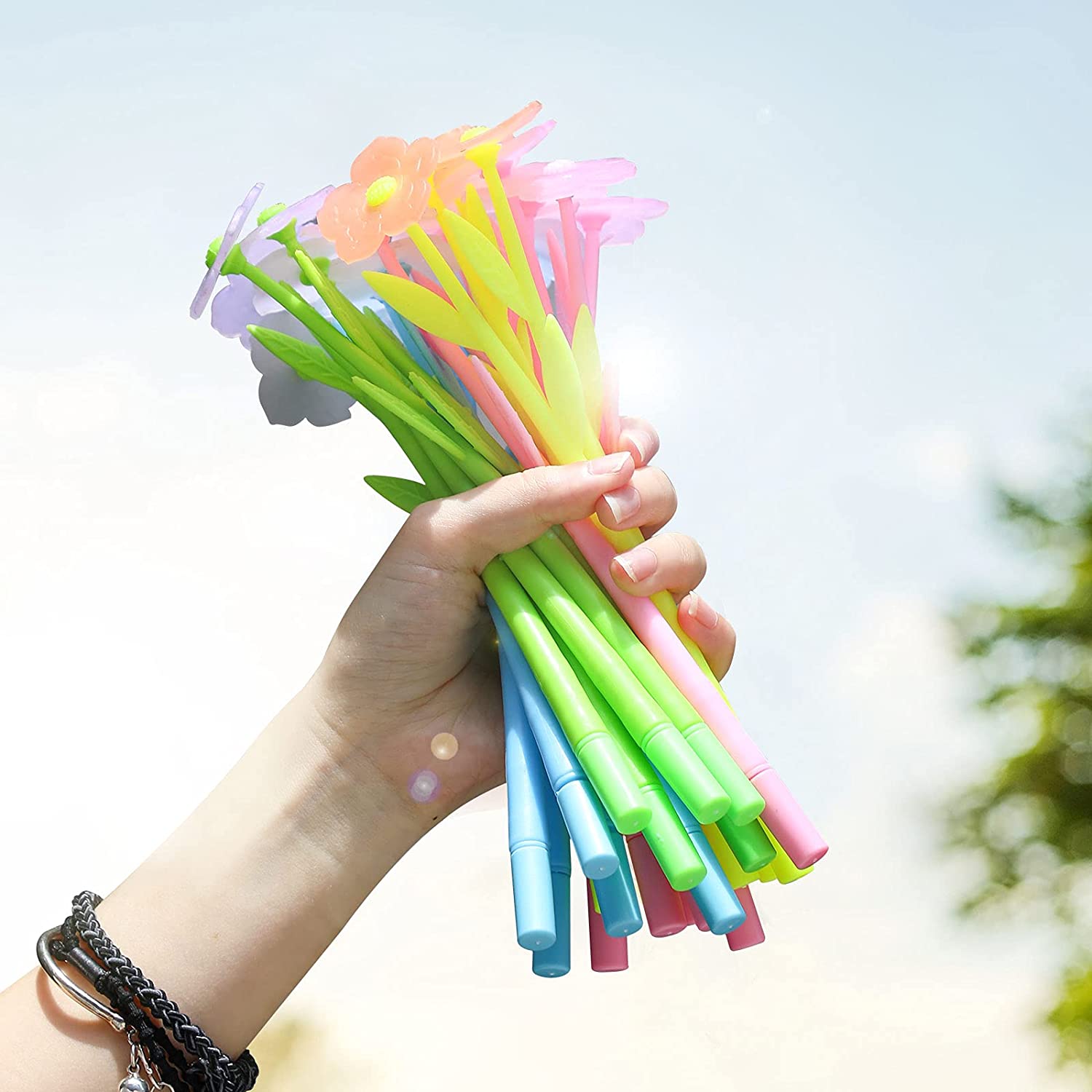 Buy Pretty Color Changing Flower Pen Online In India