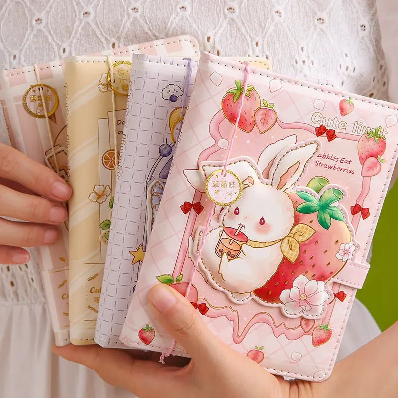 Kawaii Dairy - Cute Animal Mini Planner Diary Online In India