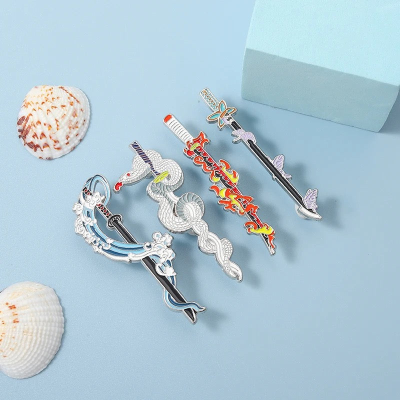 Buy Demon Slayer Katana Lapel Pin Online in India