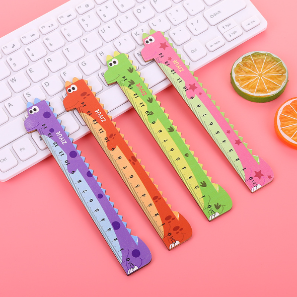 Cute Dinosaur Wooden Ruler Online in India