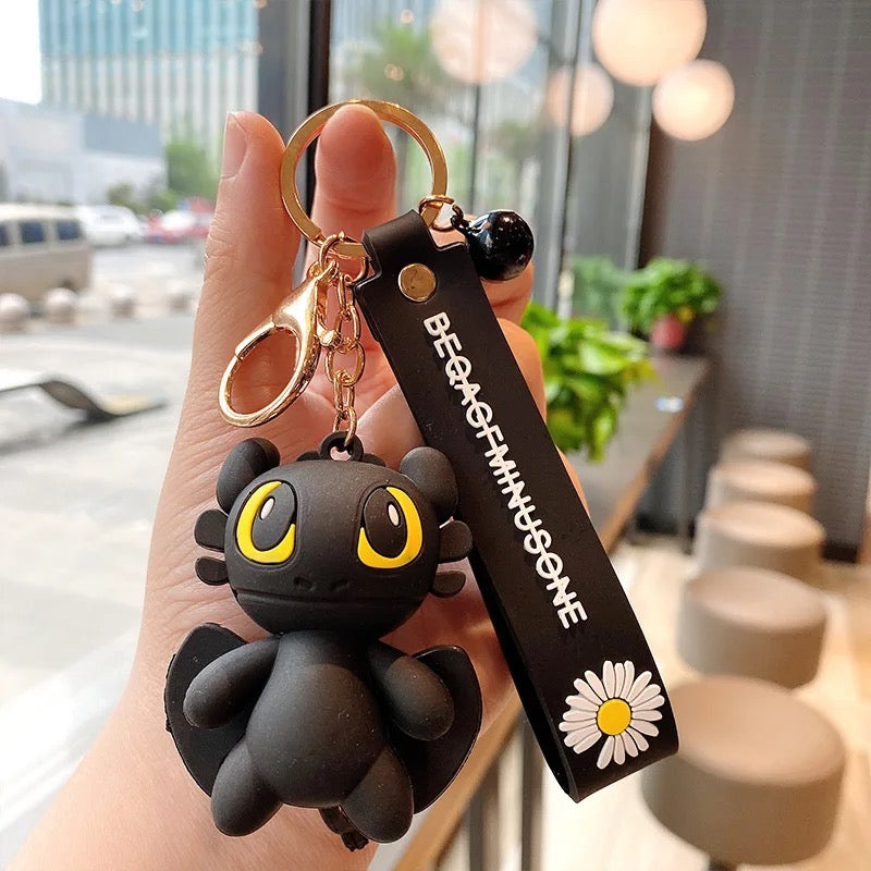 Cute Fury Dragon 3D Keychain Online