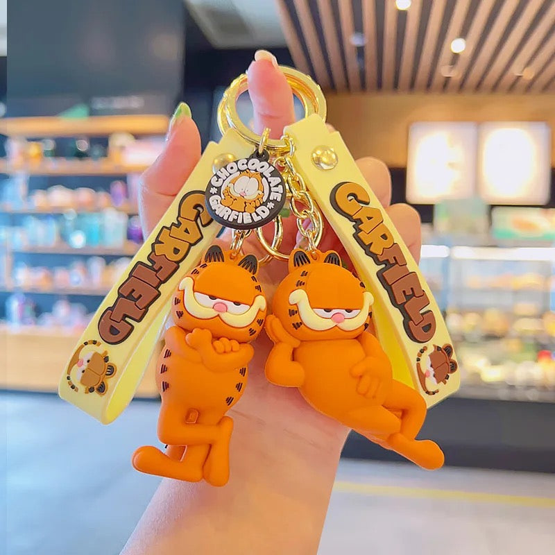 Cute Garfield 3D Keychain Online
