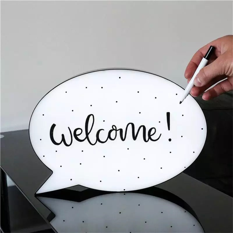 Speech Bubble Light Box | Home Decor | Tinyminymo