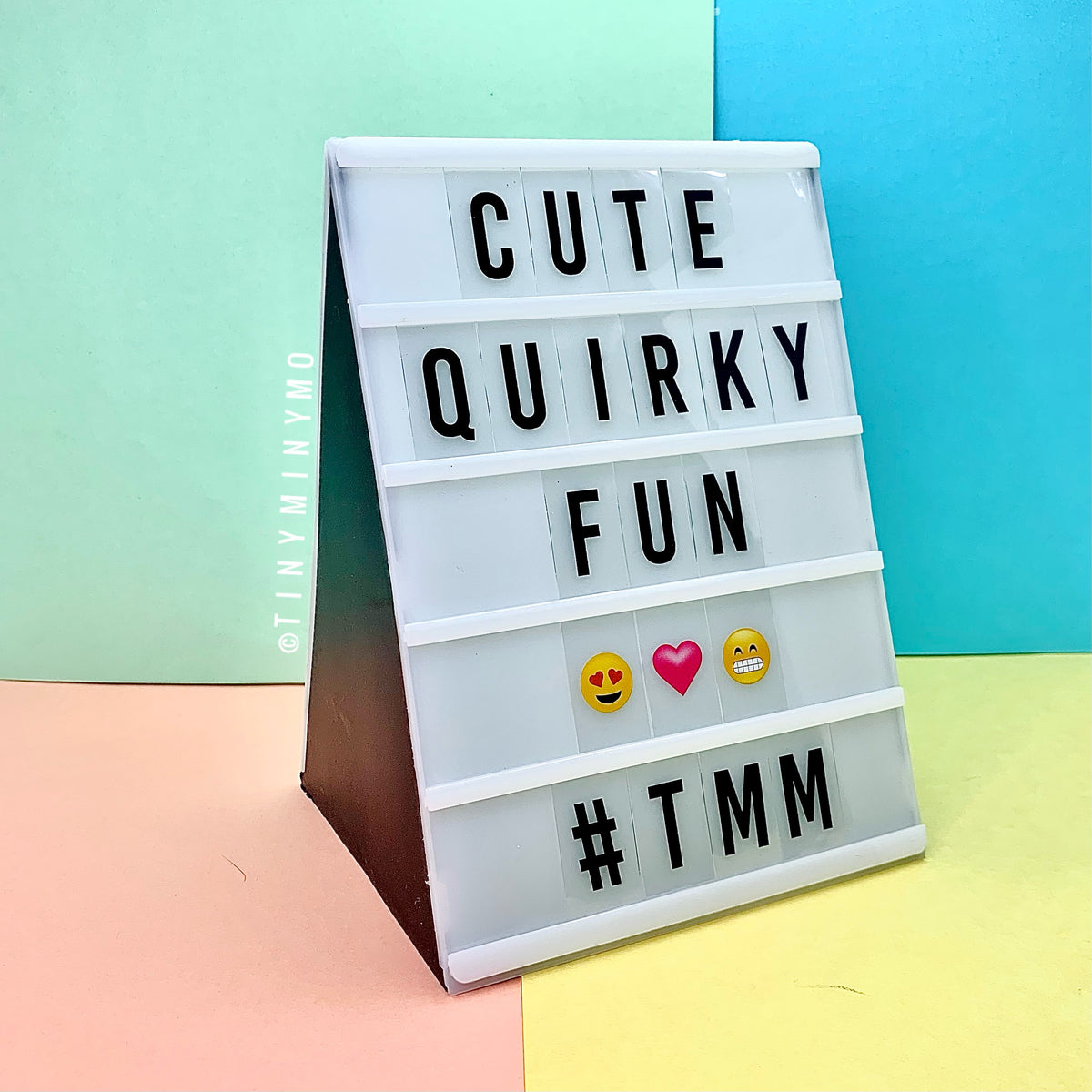 Standing Led Light Box With White Board - Light Box With Letters