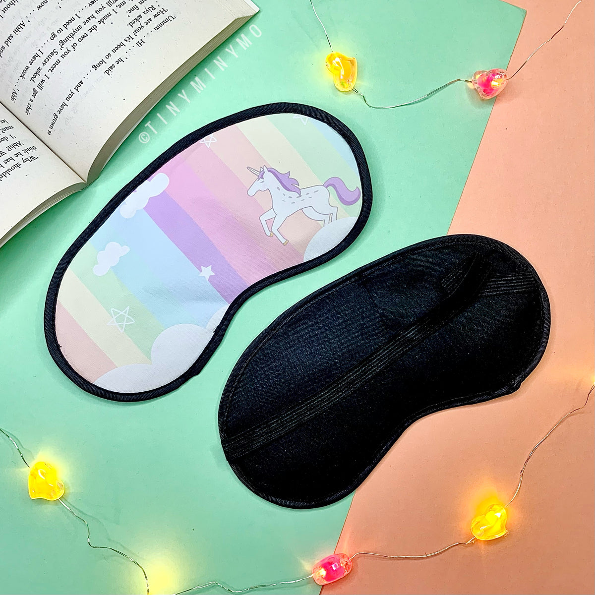 Buy Pretty Rainbow Unicorn Eye Mask Online In India