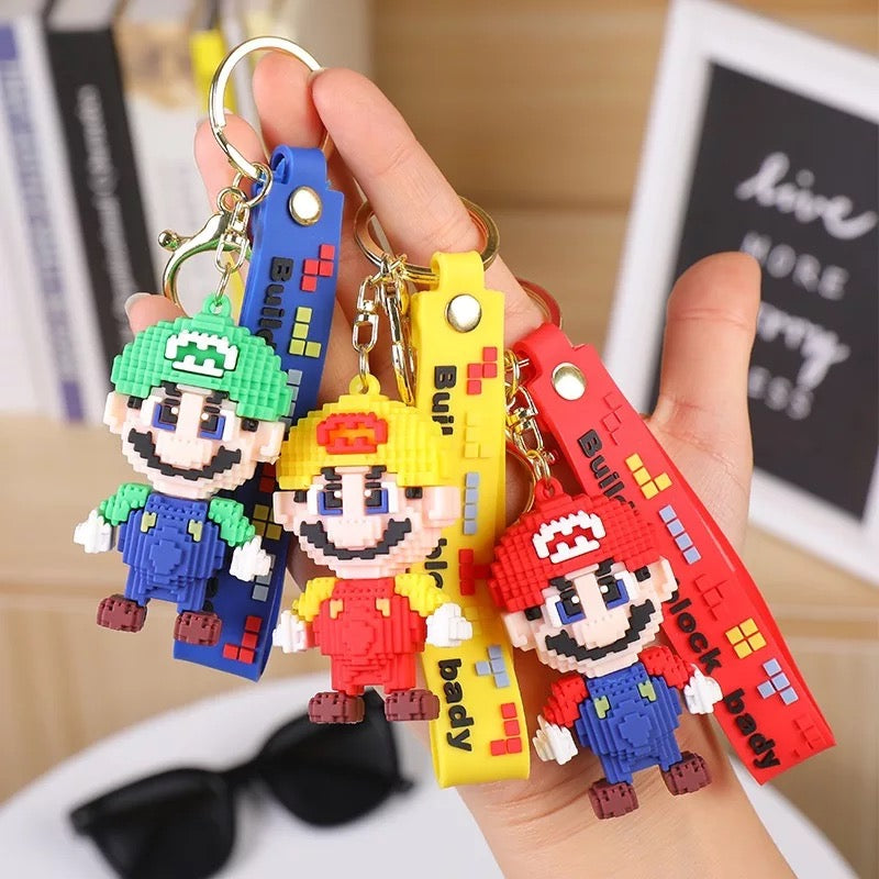 Cute Lego Mario 3D Keychain Online – TinyMinyMo