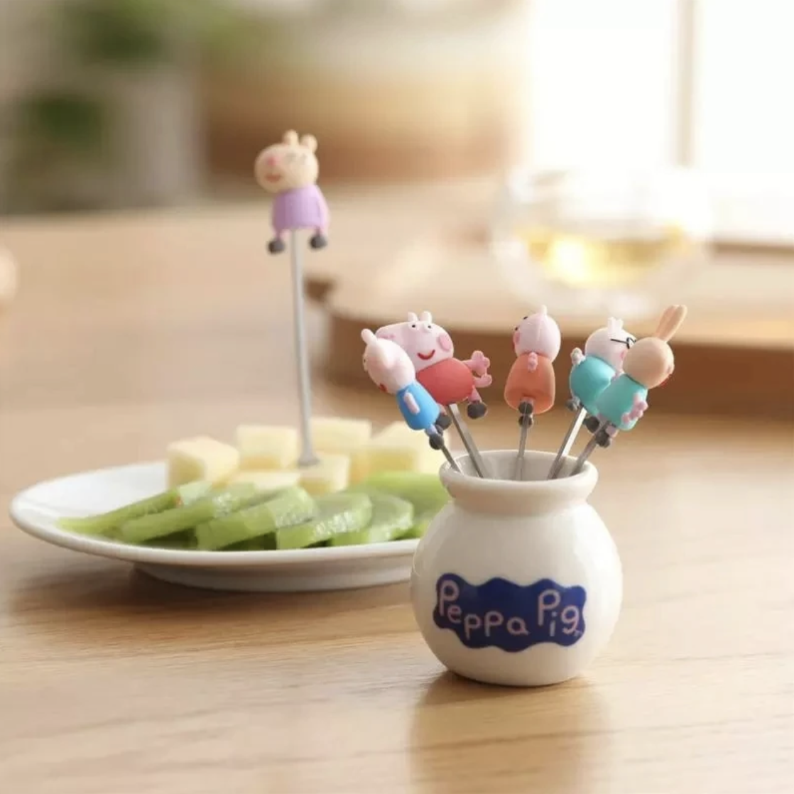 Peppa Pig Family Fork Set | TinyMinyMo