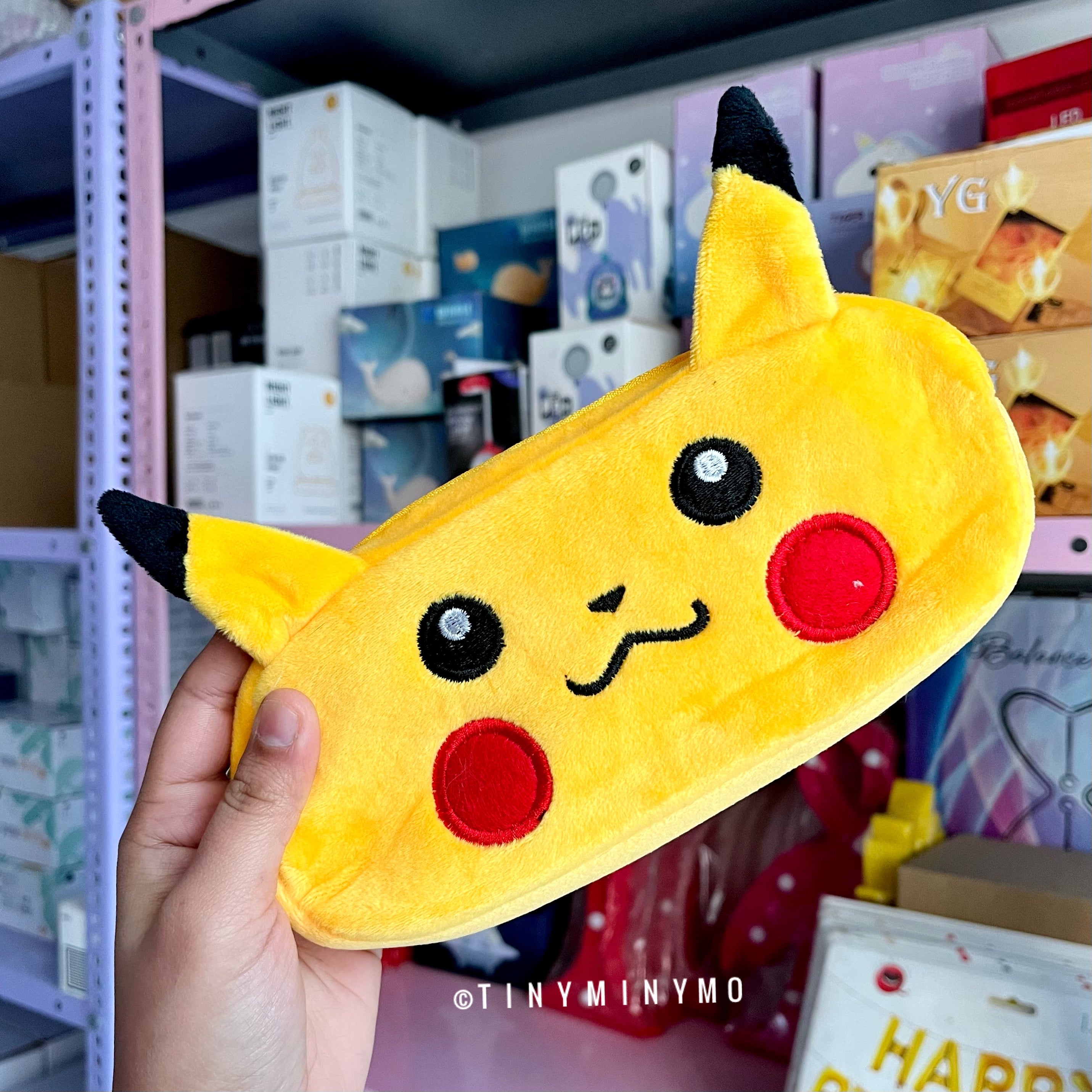 Cute Plush Pikachu Pouch Online In India – TinyMinyMo