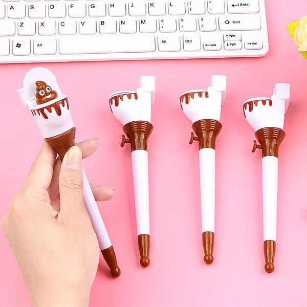 Shop for Hilarious Poop Blue Popup Pen Online in India