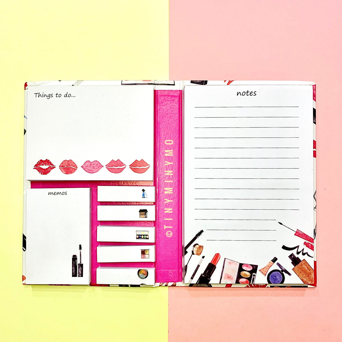 Cute Makeup Sticky Notebook Online In India
