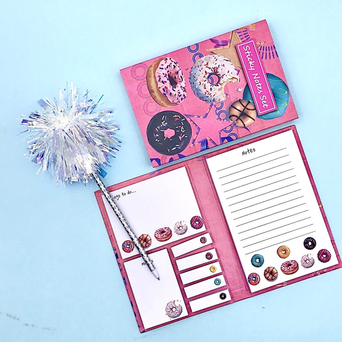 Cute Donut Sticky Notebook Online In India