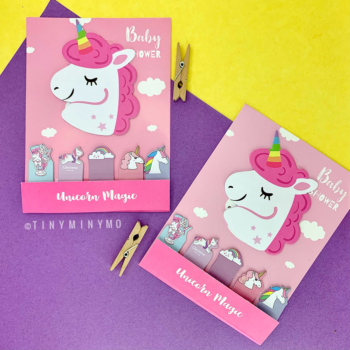 Unicorn Sticky Note Set | TinyMinyMo
