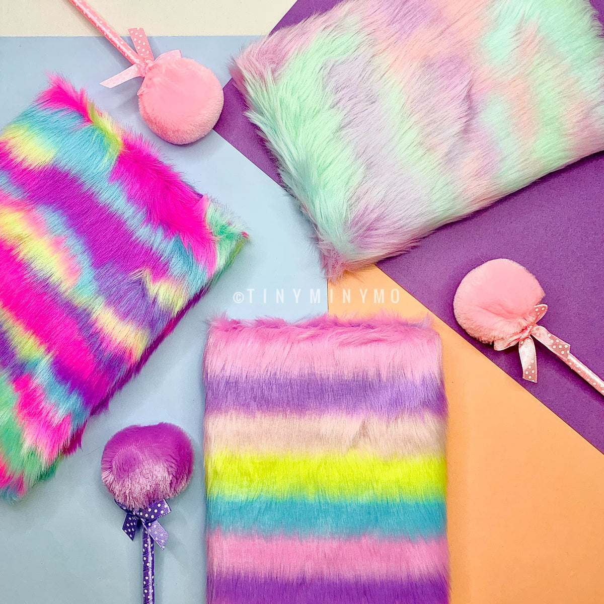 Buy Cute Fur Diary With Plush Pen Set Online In India