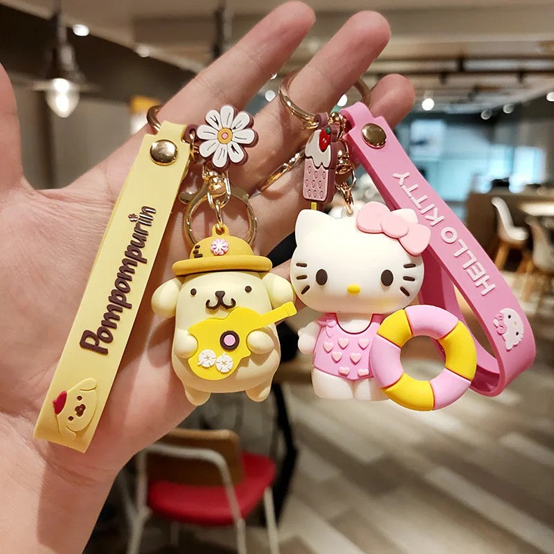 Cute Sanrio Character 3D Keychain Online