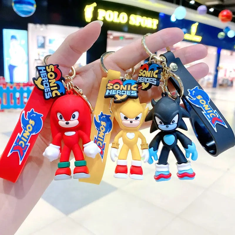 Cute Sonic Heroes 3D Keychain Online